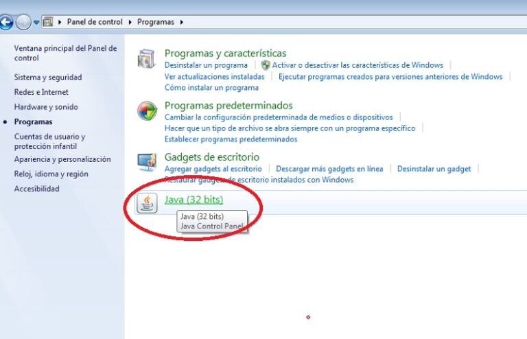 Aplicacion Bloqueada por la Seguridad de Java – InsertCloud